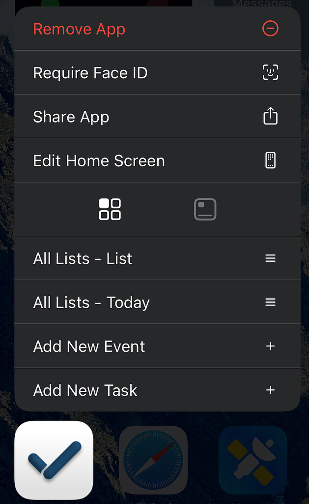 Customizing iOS Home Screen Quick Actions - Support - GoodTask Forum